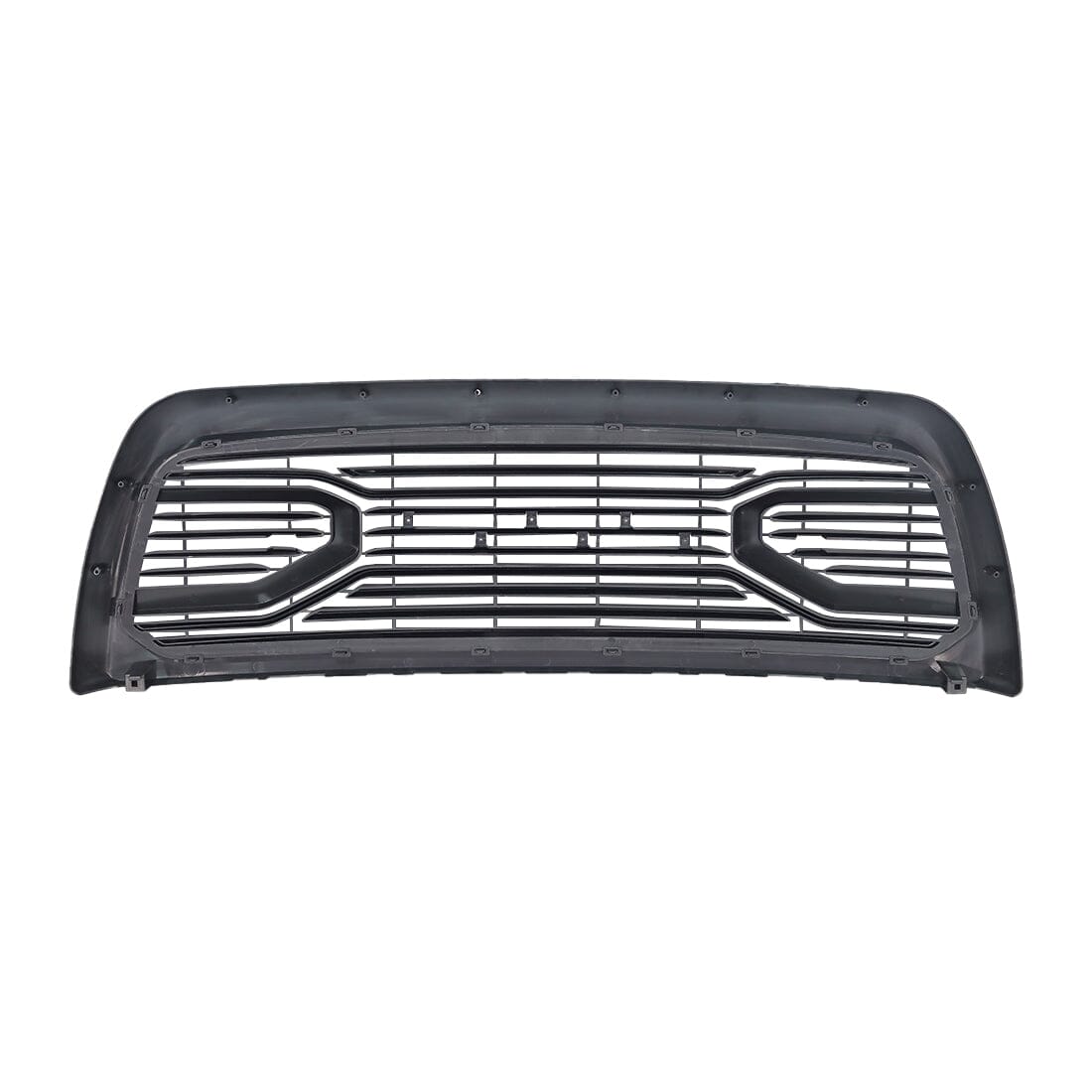 2010-2019 Dodge Ram 2500 Big Horn Style Front Grille W/Amber-Matte ...