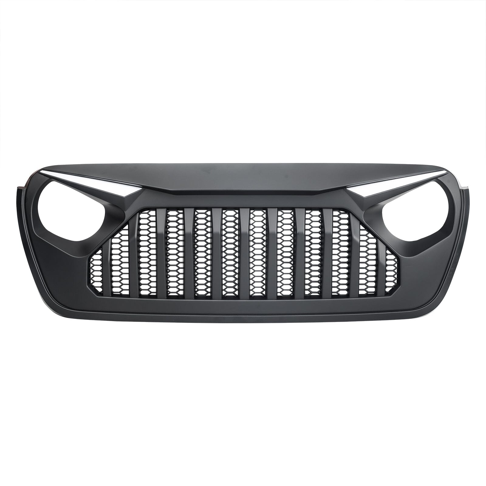 Gladiator Vader Grille W/ LED Eyebrow DRL and Turn Signals - Matte Bla – AM Off-Road