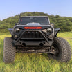 07-18 Jeep Wrangler JK Gladiator Grille w/ Red Star DRL | AMOffRoad ...