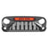 07-18 Jeep Wrangler JK Gladiator Grille w/ Red Star DRL | AMOffRoad ...