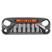 07-18 Jeep Wrangler JK Gladiator Grille w/ Red Star DRL | AMOffRoad ...