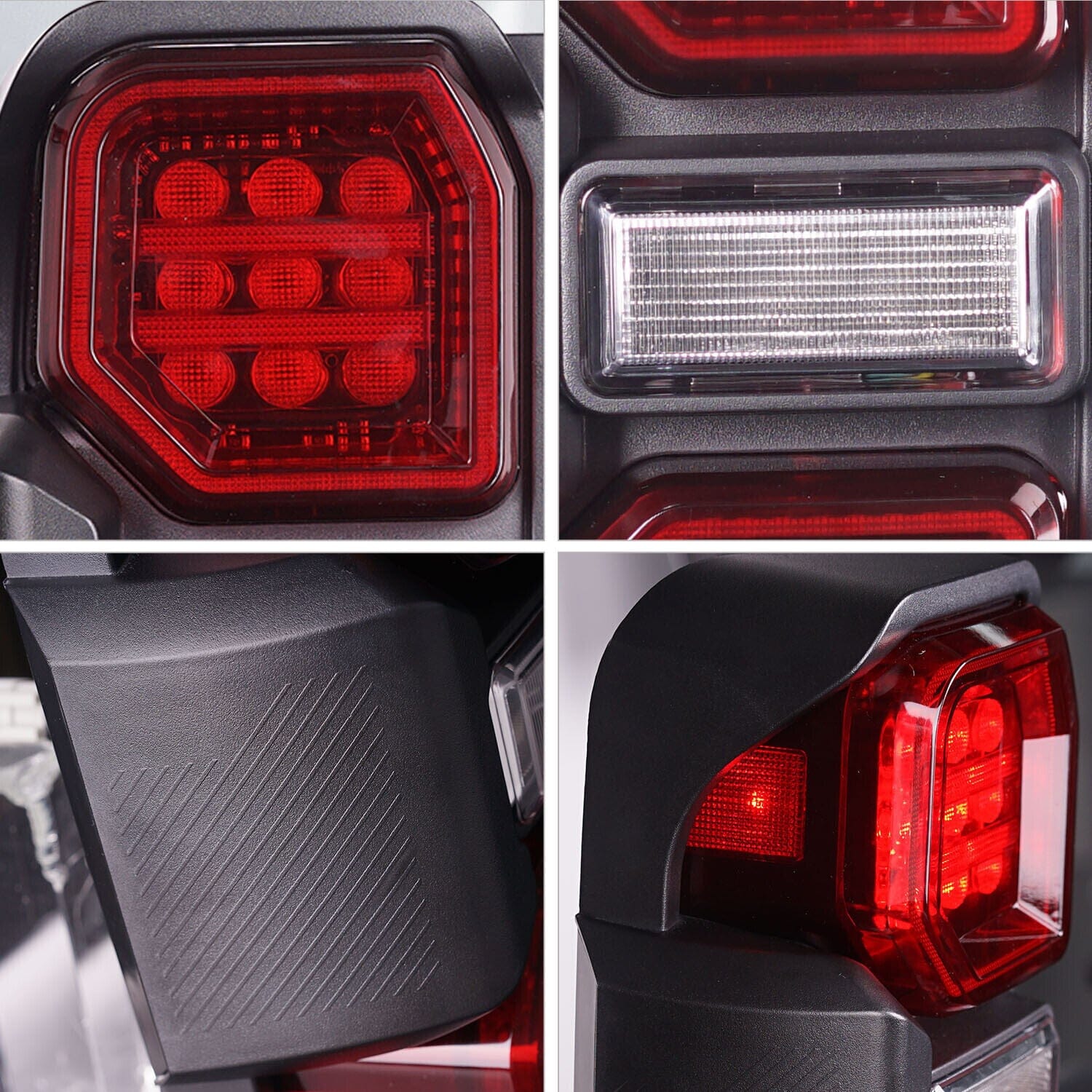 Raptor Style LED Tail Lights w/Starting Animation For 2021-2023 Ford ...